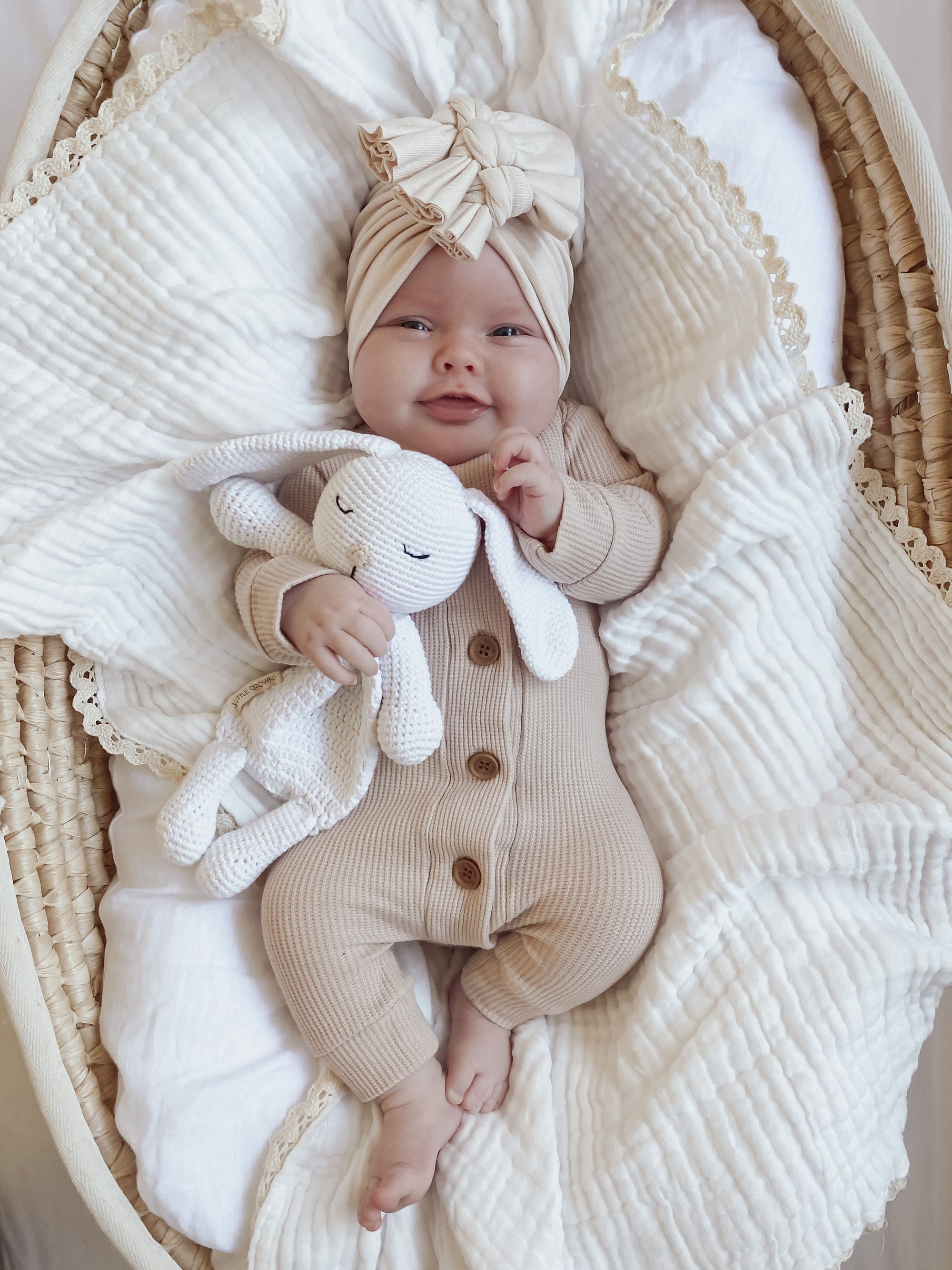 Newborn Comforters Cuddle Me - Bunny | 3 Little Crowns