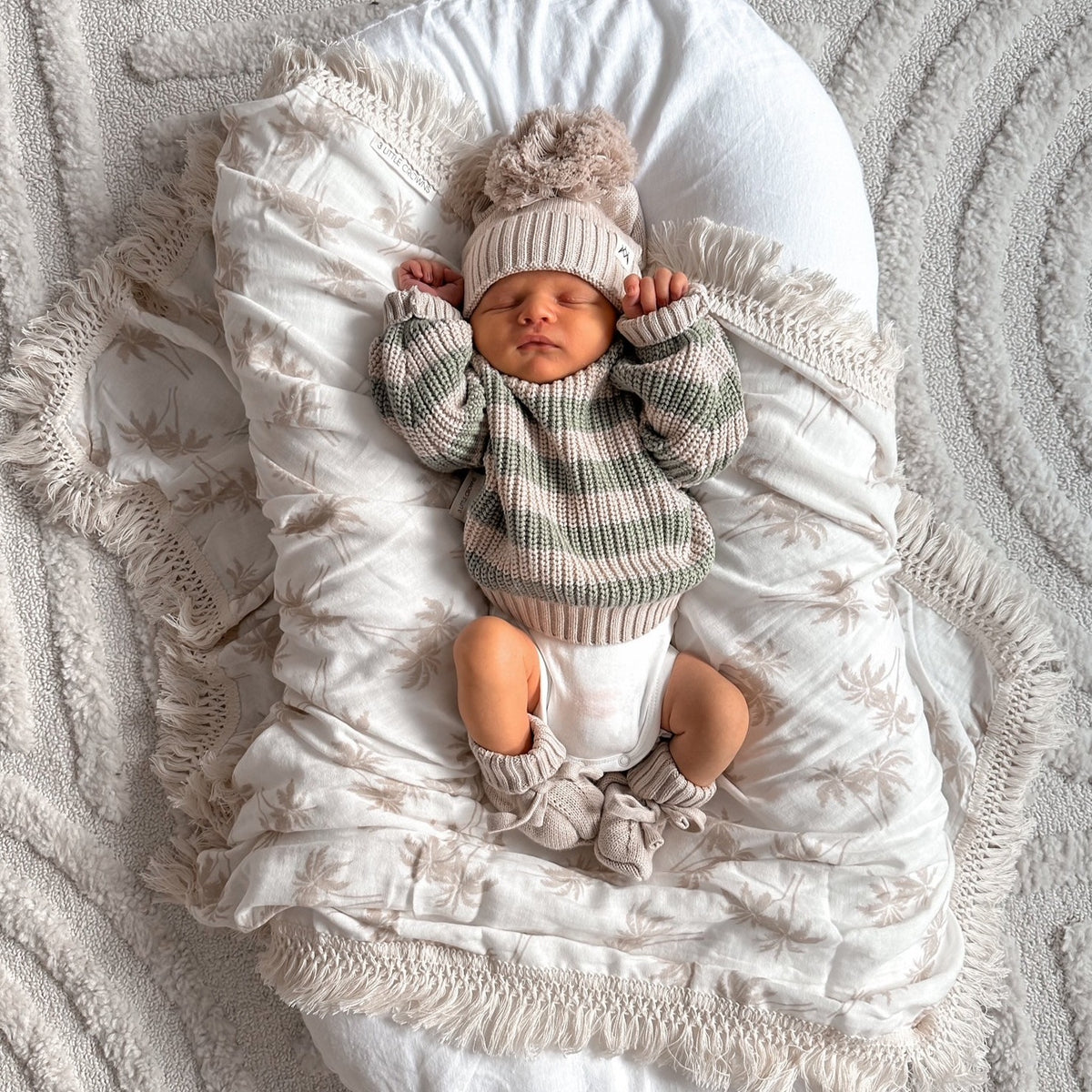 Newborn Jumpers Gender Neutral | 3 Little Crowns